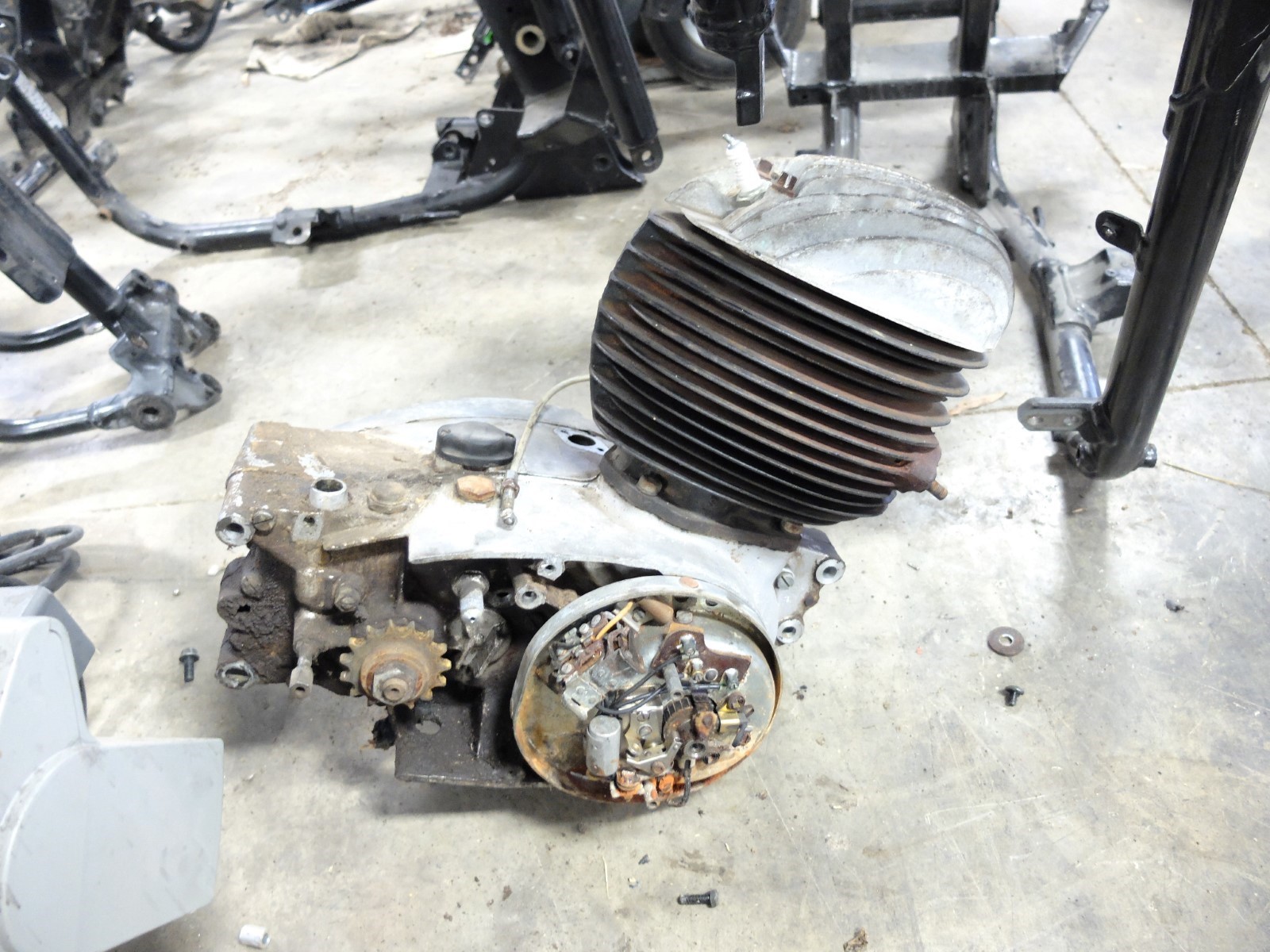 Sears SR 250 SR250 Puch Allstate Twingle engine motor | eBay