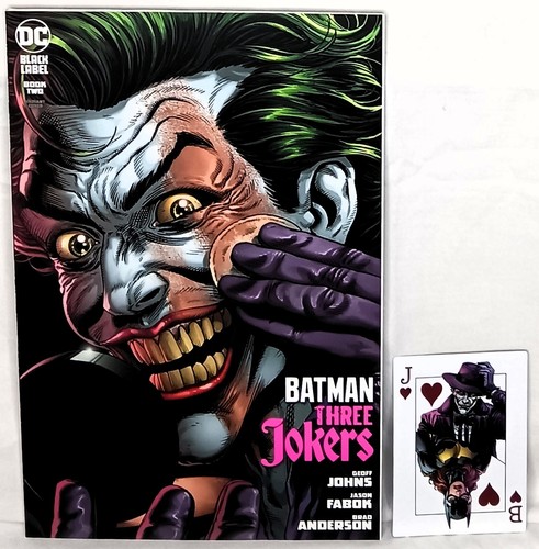 BATMAN Three Jokers #2 | Jason Fabok Variant Cover G with Playing Card ...