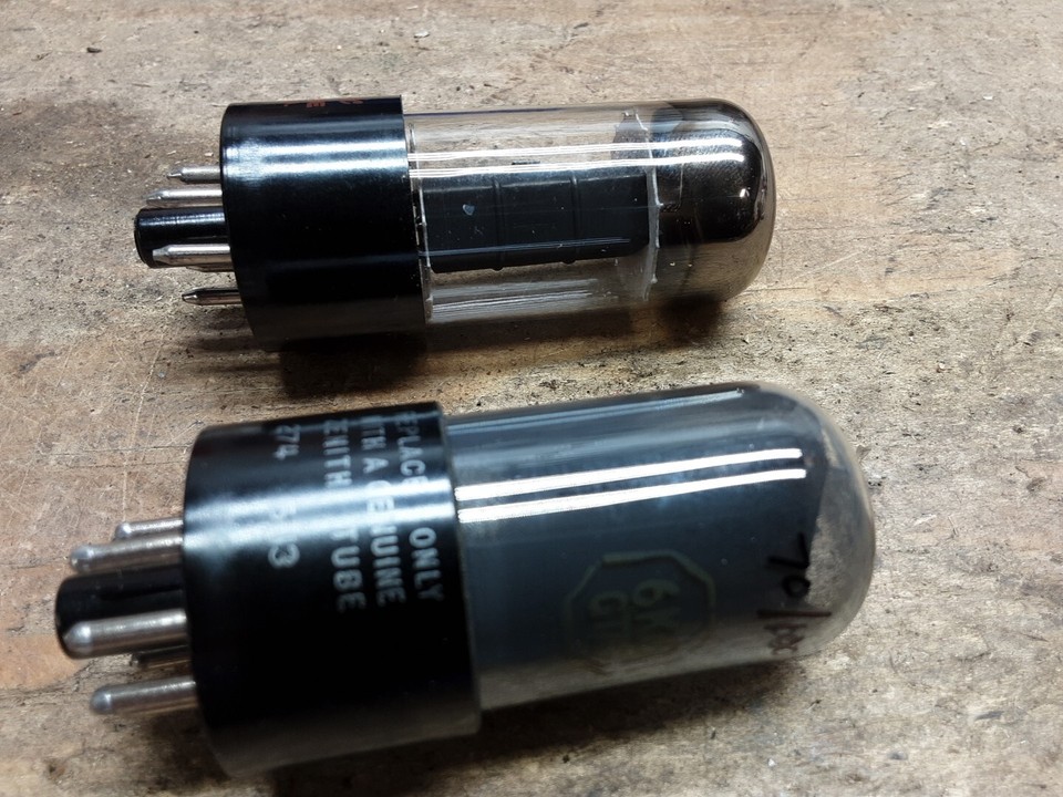 Pair 6K6 GT/G Vacuum Tube Tested | eBay