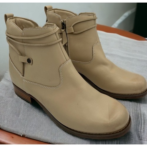 Spenco Sand (Tan color) Durango Orthotic Women's Size 9B Zip-up Ankle ...