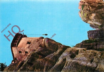 Picture Postcard::Meteora, Net Ascension To Monastery Varlaam | eBay UK