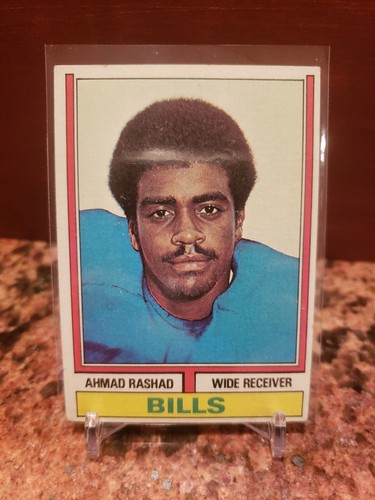 1974 Topps Ahmad Rashad Buffalo Bills #105 Football Card | eBay