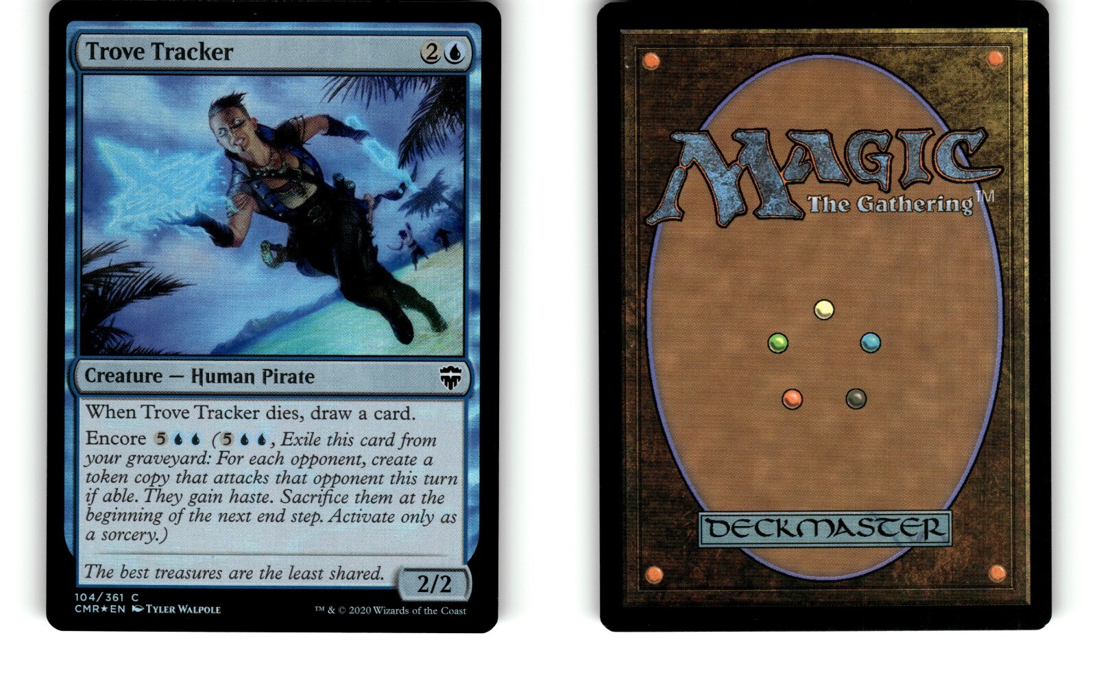MTG Commander Legends Trove Tracker Foil CMR 104/361 C | eBay