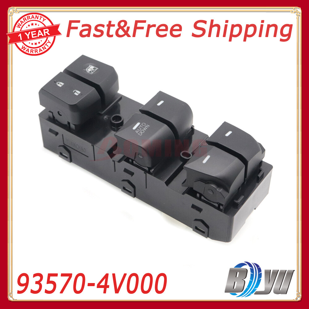 93570-4V000 Power Window Lifter Switch For 12-16 Hyundai Elantra ...