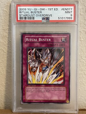 2009 Yu-Gi-Oh! Ritual Buster 1st Edition Stardust Overdrive SOVR-EN077 ...