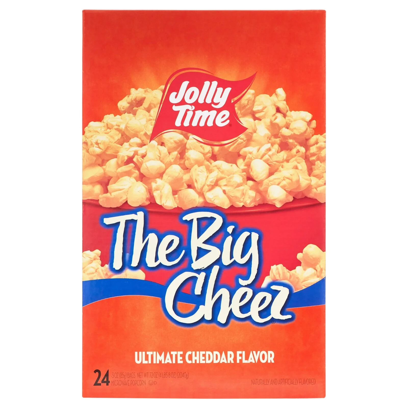 JOLLY TIME - the Big Cheez Microwave Popcorn, 24 Ct (3.5 Oz. Bags ...