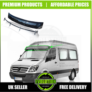 MERCEDES SPRINTER 2006-19 SUNVISOR BUG DEFLECTOR WIND SUN VISOR ...