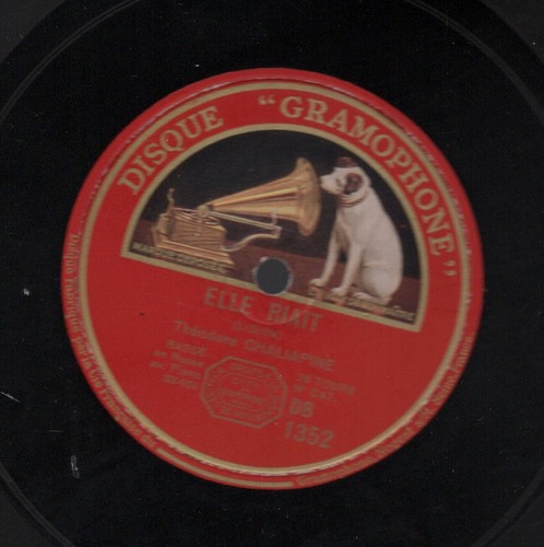 disque 78 tours gramophone AP chant du prisonnier sibérien / Théodore ...