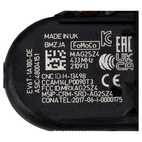 2x ORIGINAL Ford RDKS Reifendrucksensor B-Max C-Max II Focus III Kuga ...