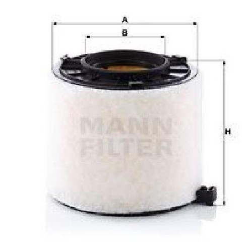 1x Mann-Filter Luftfilter u.a. für Audi Q5 35 FY SQ5 Sportback FY SQ5 ...