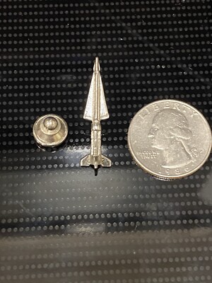 Vintage Rocket/Missle Tie Tack/Pin | eBay