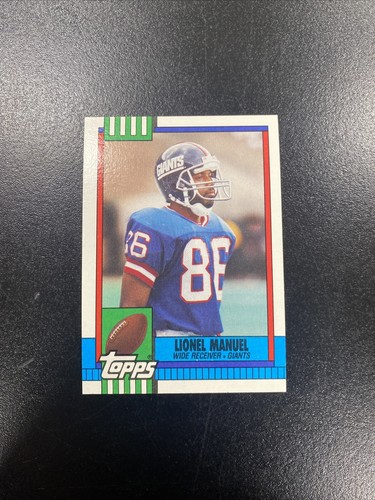 1990 Topps #64 Lionel Manuel New York Giants | eBay