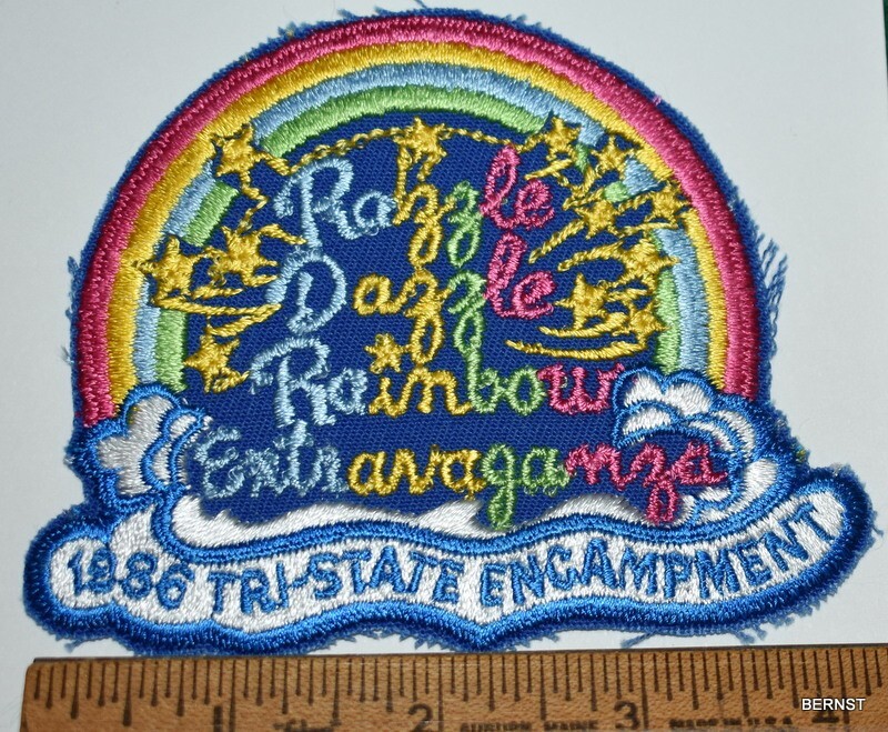 VINTAGE GIRL SCOUT - TRI-STATE ENCAMPMENT PATCH ^ | eBay