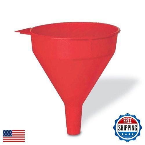Funnel King 32001 2-Quart Red Polyethylene Funnel, Multicolor | eBay