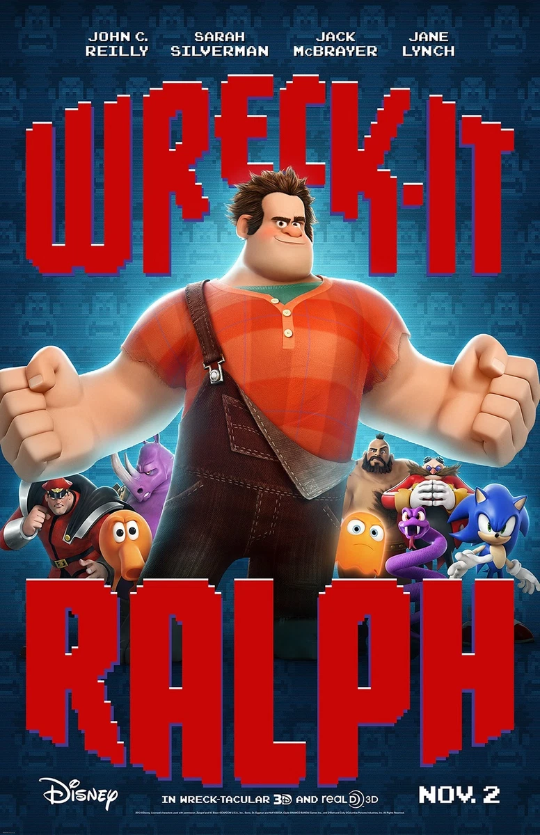 Wreck It Ralph Teaser Poster
