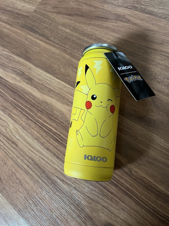 Pokemon Pikachu Igloo 16oz Tumbler Can | eBay