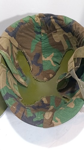 Vintage Vietnam War US M1 Infantry Helmet With Mitchell Cover Military ...