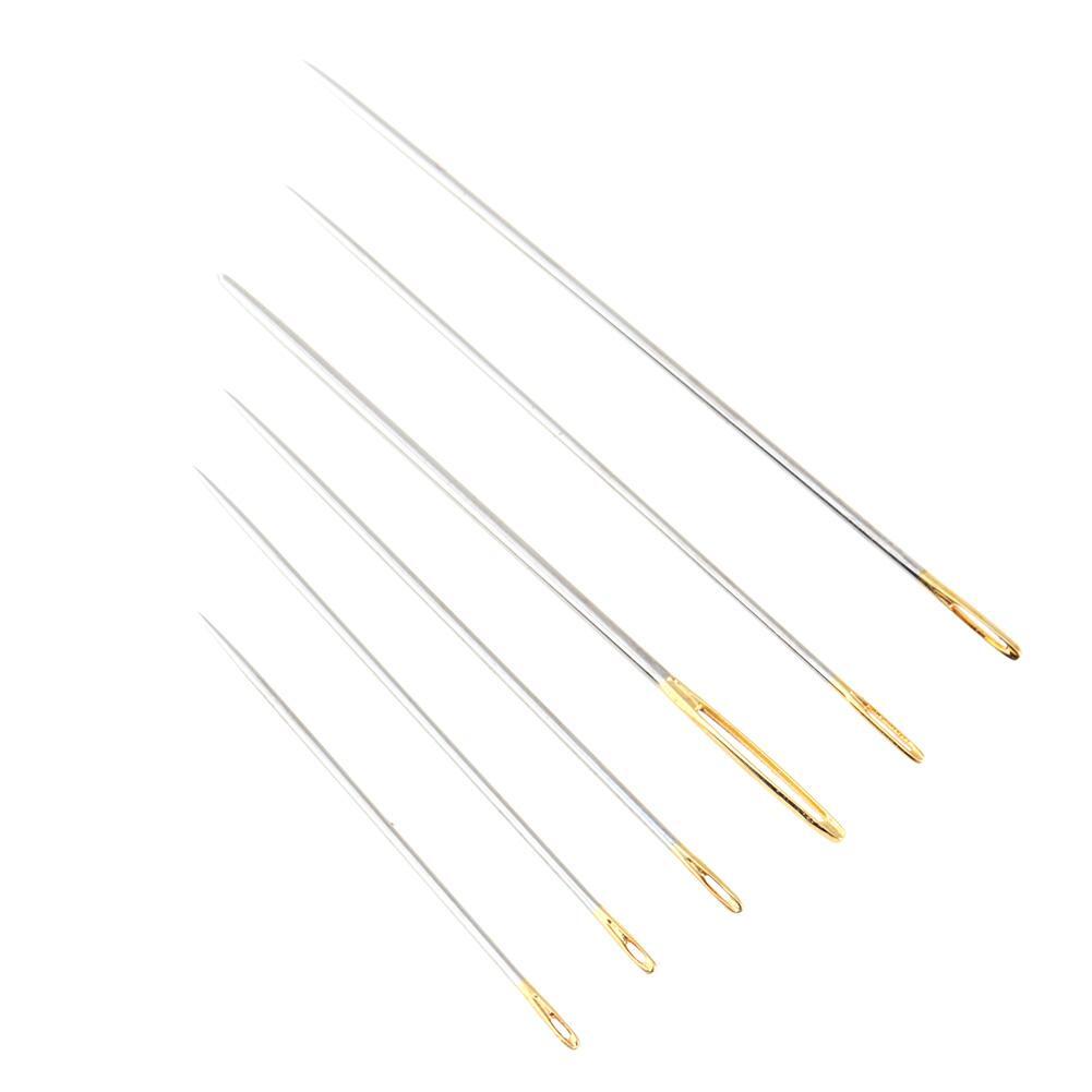 16pcs Heavy Duty Hand Needles DIY Metal Sewing Stitching Needles for ...