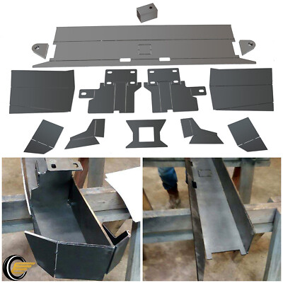 DIY Rear Bumper Complete Metal Kit Winch Bumper for 1984-2001 Jeep ...