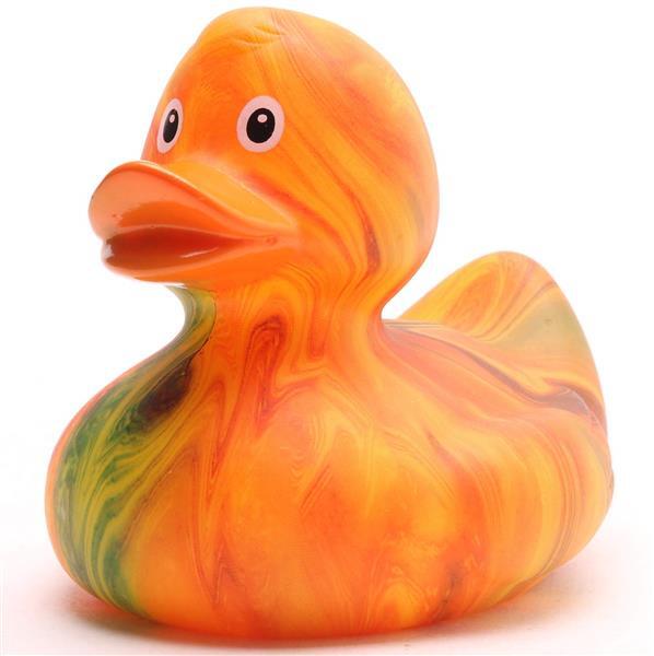 Riesige Gummiente Schwimmt Um Die Welt Riesen Ente Schwimmt Im Hafen