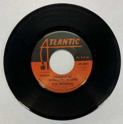 45 rpm Vintage 7” Vinyl Single Hit Record Spinners Could It Be I’m ...