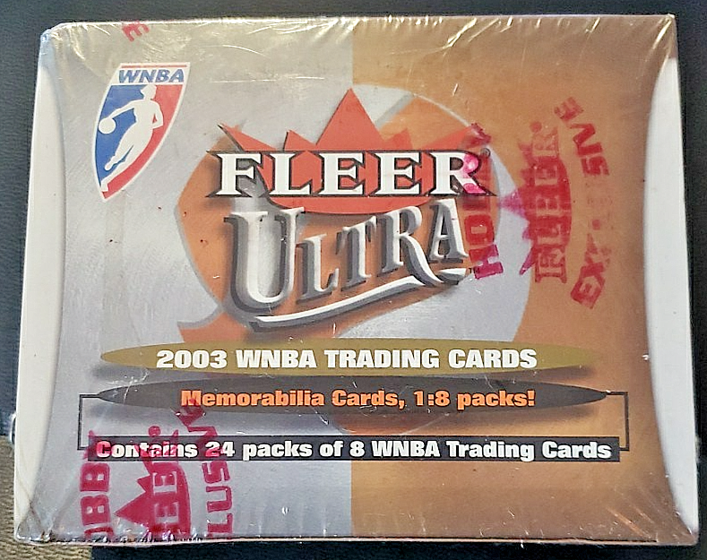 2003 Fleer Ultra WNBA New Hobby Box Sealed 24 Packs 8 cards per pack | eBay