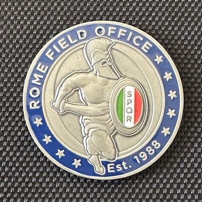 USSS US Secret Service ROME FIELD OFFICE Challenge Coin | eBay