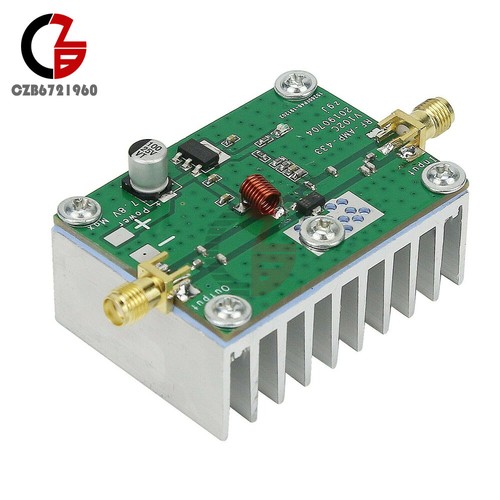 8W 433MHz Digital Power Amplifier Board RF HF High Frequency Amp Remote ...