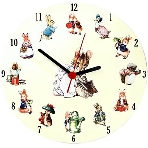 Lark Rise Designs Round Beatrix Potter Peter Rabbit Wall Clock LRDBP19 ...