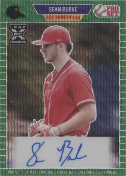 2021 Leaf Pro Set Metal - 1989 Pro Set Autographs Sean Burke #PA-SB1 ...