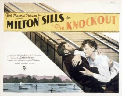 The Knockout Poster Milton Sills 1925 Old Movie Photo | eBay Australia