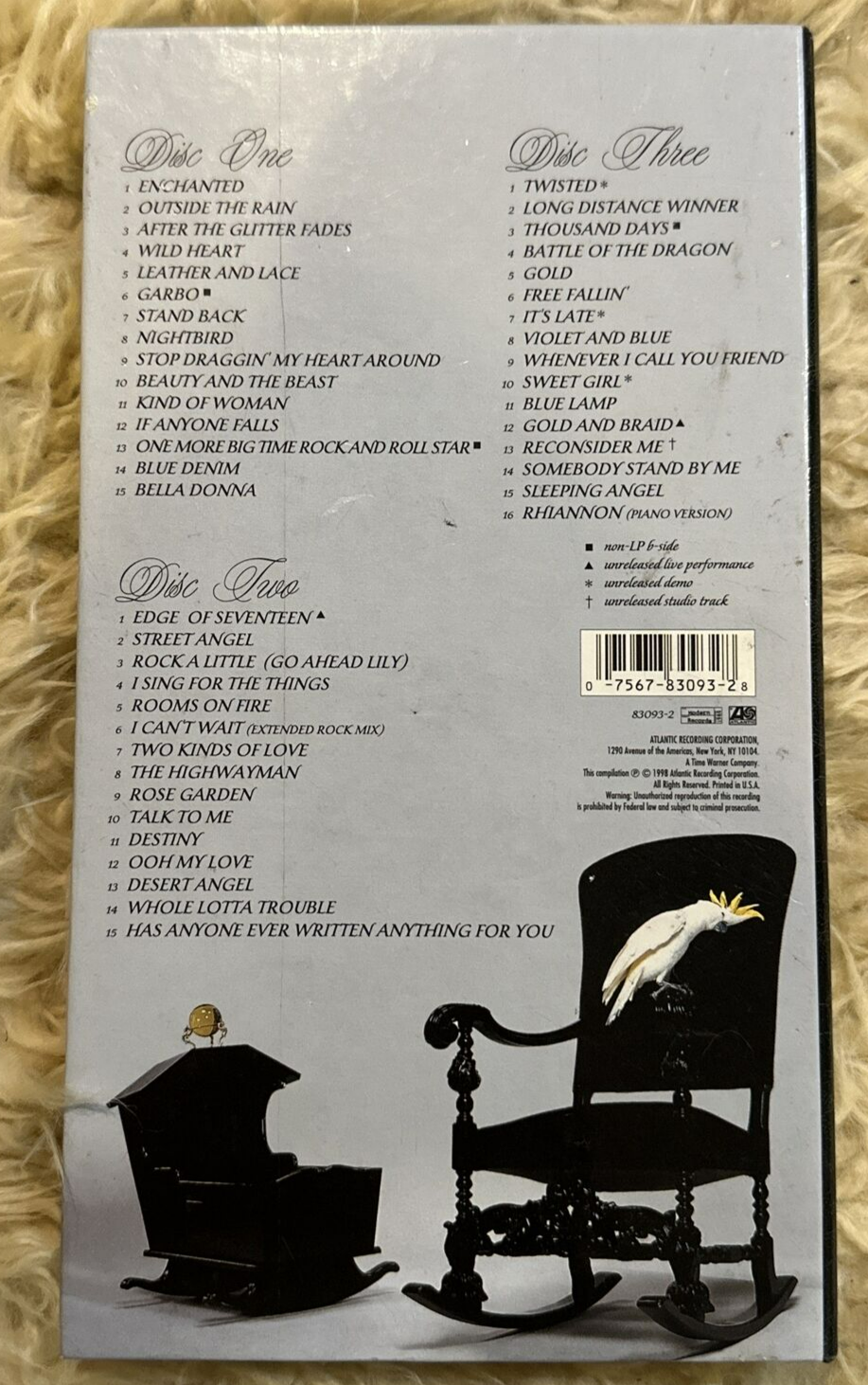 Stevie Nicks Enchanted 3 CD Long Box Set w/ Booklet | eBay