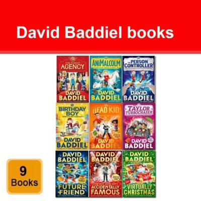 David Baddiel Collection 9 Books Children Set Virtually Christmas ...