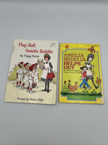 VINTAGE: PLAY BALL, AMELIA BEDELIA by Peggy Parish 1972 Edition & Helps ...