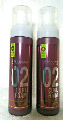 Salerm Cosmetics Proline Curl Foam 02 Kera-3 System 200ml/6.8 Fl.oz-2 ...
