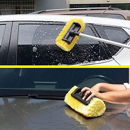 Anyyion 10" Car Wash Brush Head，Soft Bristle Auto RV Truck Boat Camper ...
