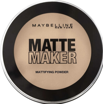 Maybelline Matte Maker 50 Sun Beige All Day Matte Powder Absorbent ...