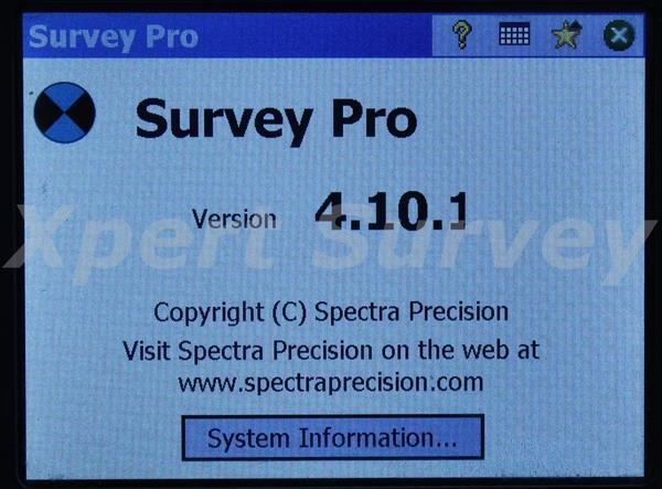 Spectra Precision Ranger 3 Field Controller Data Collector w/ Survey ...
