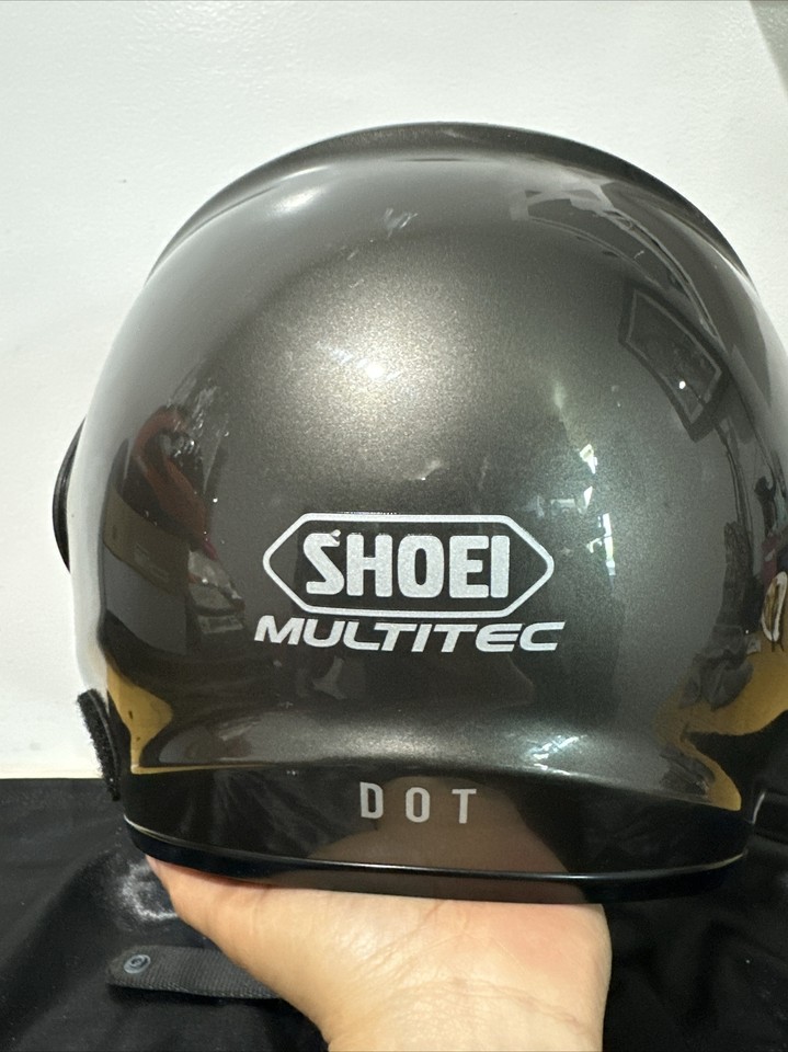 SHOEI MULTITEC Modular Motorcycle Helmet- Size M | eBay