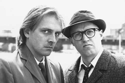 Bottom Rik Mayall Adrian Edmonson Bw 11x17 photo | eBay