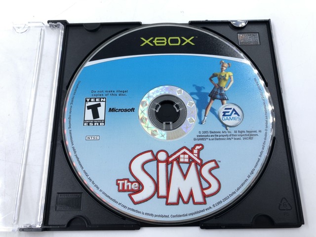 The Sims - Original Xbox Game - Sims 1 Disk Only | eBay