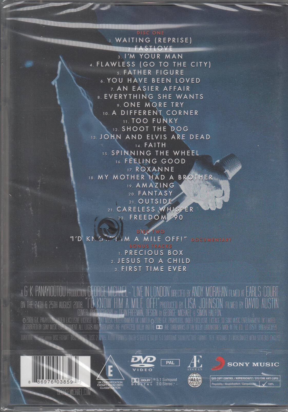 Live In London von George Michael (DVD, 2009) online kaufen | eBay