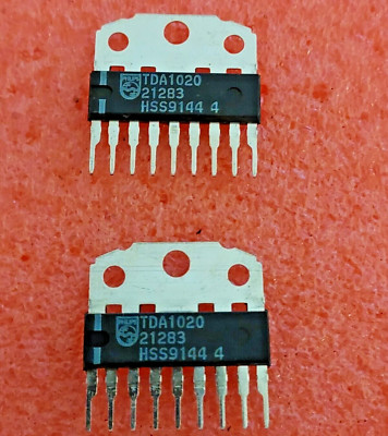 1pcs TDA1020 12 W audio amplifier SIP9 Philips | eBay