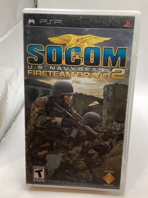 SOCOM US Navy Seals Fireteam Bravo 2 Clear UMD Sony PSP Complete CIB ...