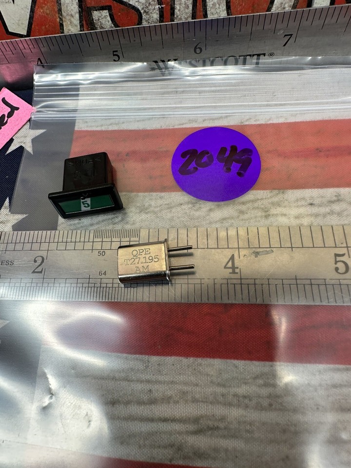 RC CRYSTAL AM / TX / 27.195 / CH5 PreOwned / Works USA Shipped | eBay