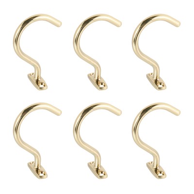 6PC Snooker Billiard Cue Brass Hook Bridge Stick Pool Cue Hanger Table ...