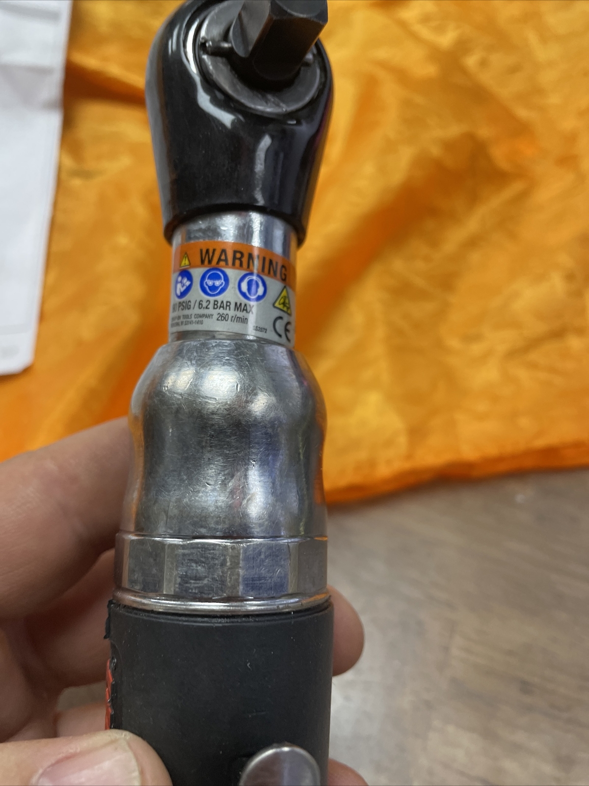 Snap-on Tools FAR2505 3/8" Drive Pneumatic Cushion Grip Mini Air ...