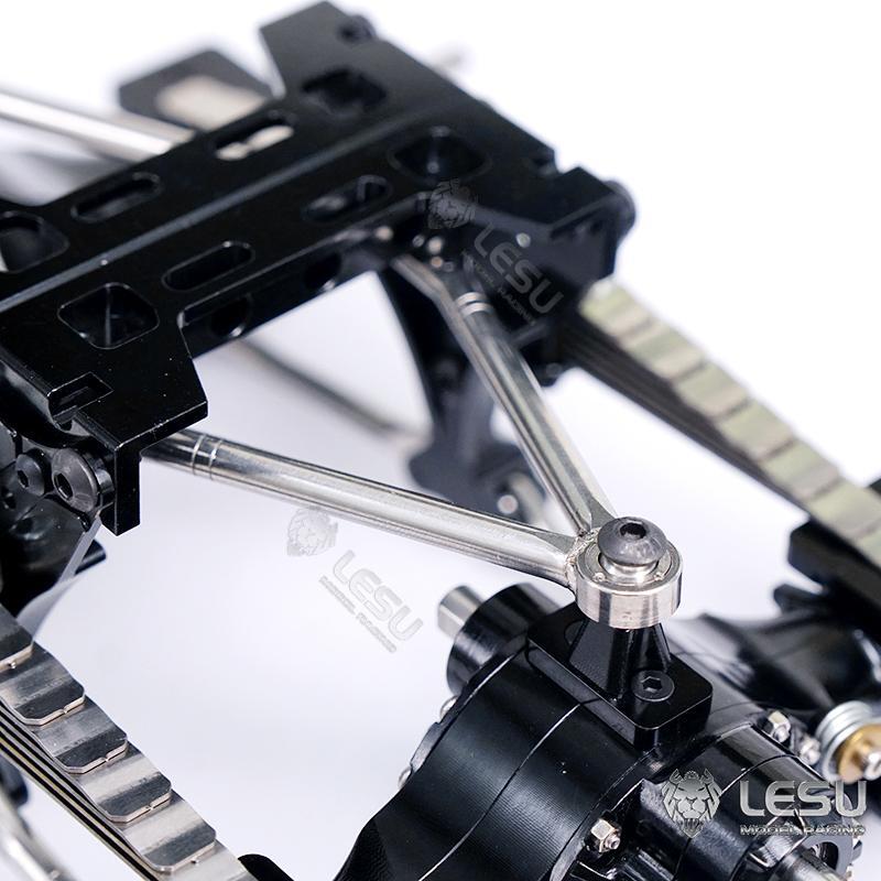 Metal Rear Dual Suspension for LESU 1/14 Tamiya RC Truck Trailer DIY ...