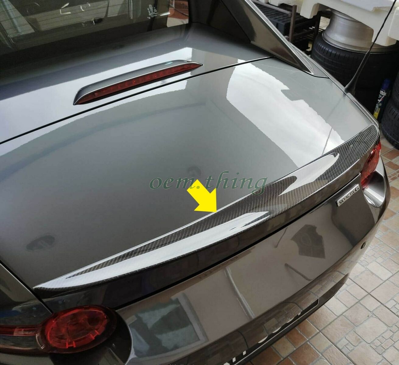 2016-2026 Fit FOR Mazda MX5 Miata Trunk Spoiler GT P Type MX-5 Carbon ...