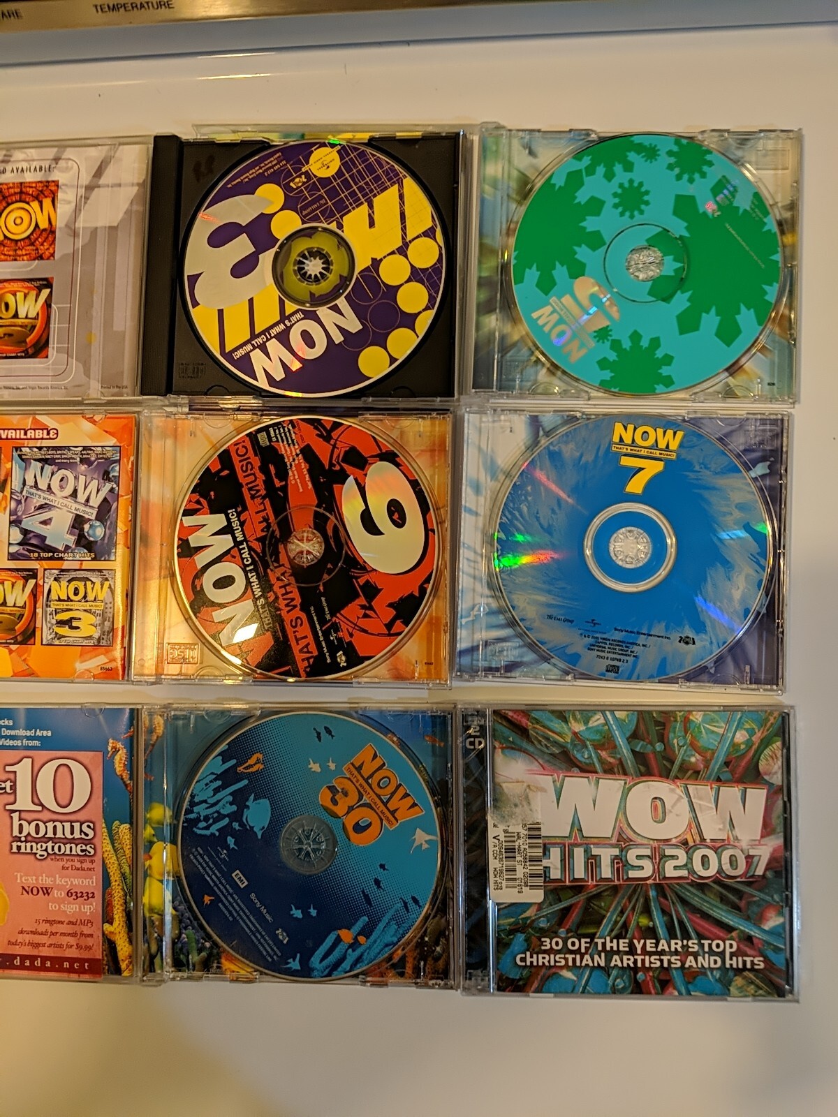 6 CD Lot - Now That's What I Call Music 3 5 6 7 30 + SEALED WOW Hits ...
